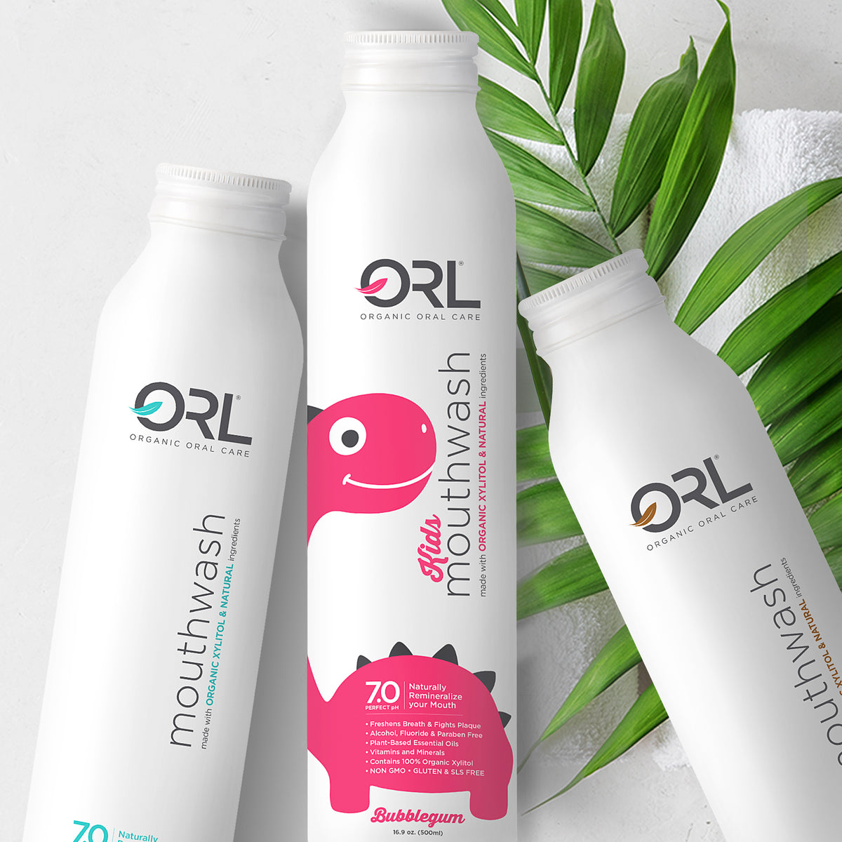 Fluoride Free Toothpaste, Mouthwash, Breath Spray | ORL Oral Care