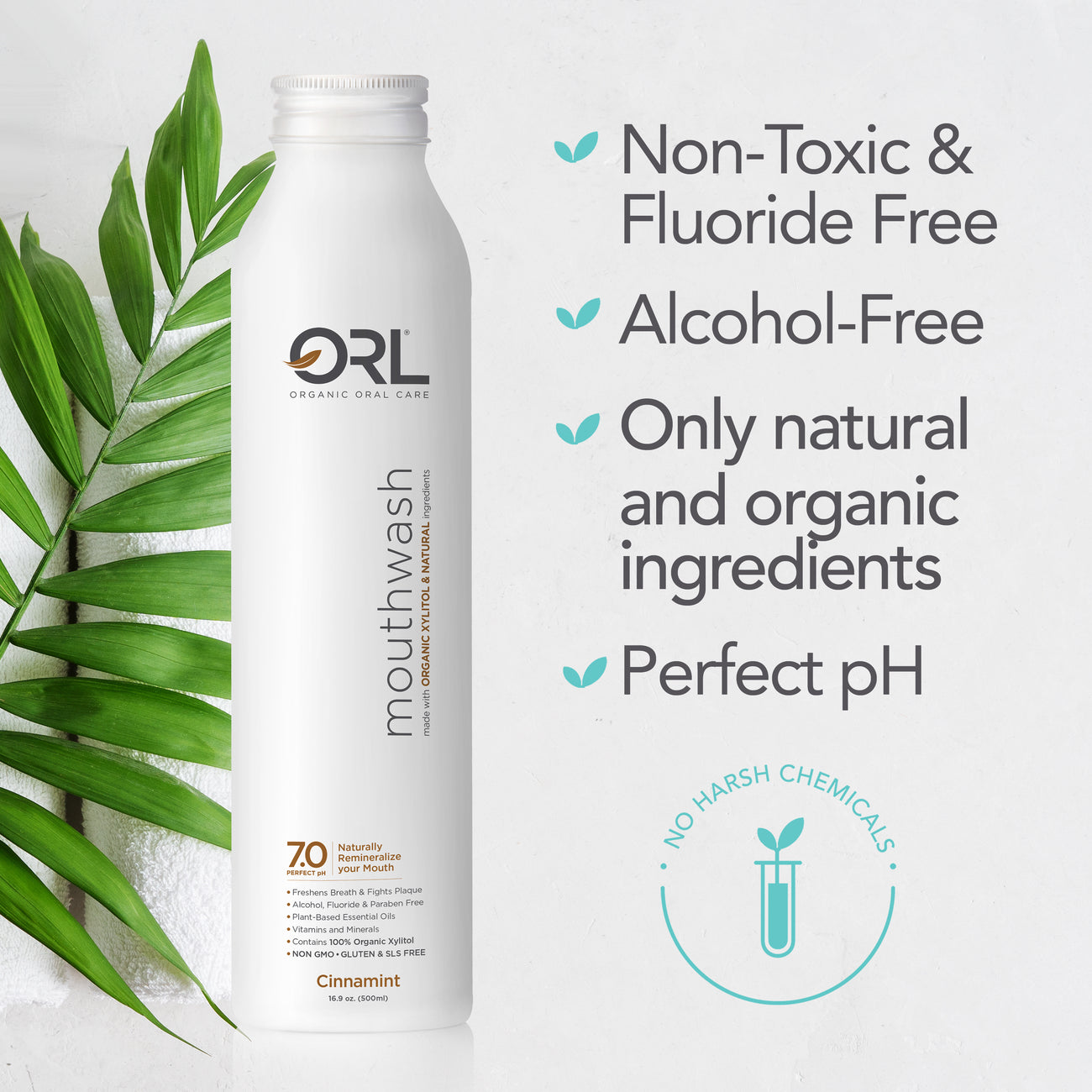 Alcohol-Free Natural Mouthwash That Kills Bacteria