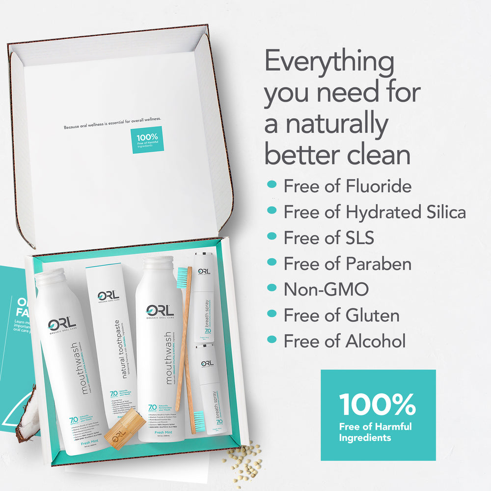 ORL® Natural Oral Care Kit - Save 20% + FREE Shipping