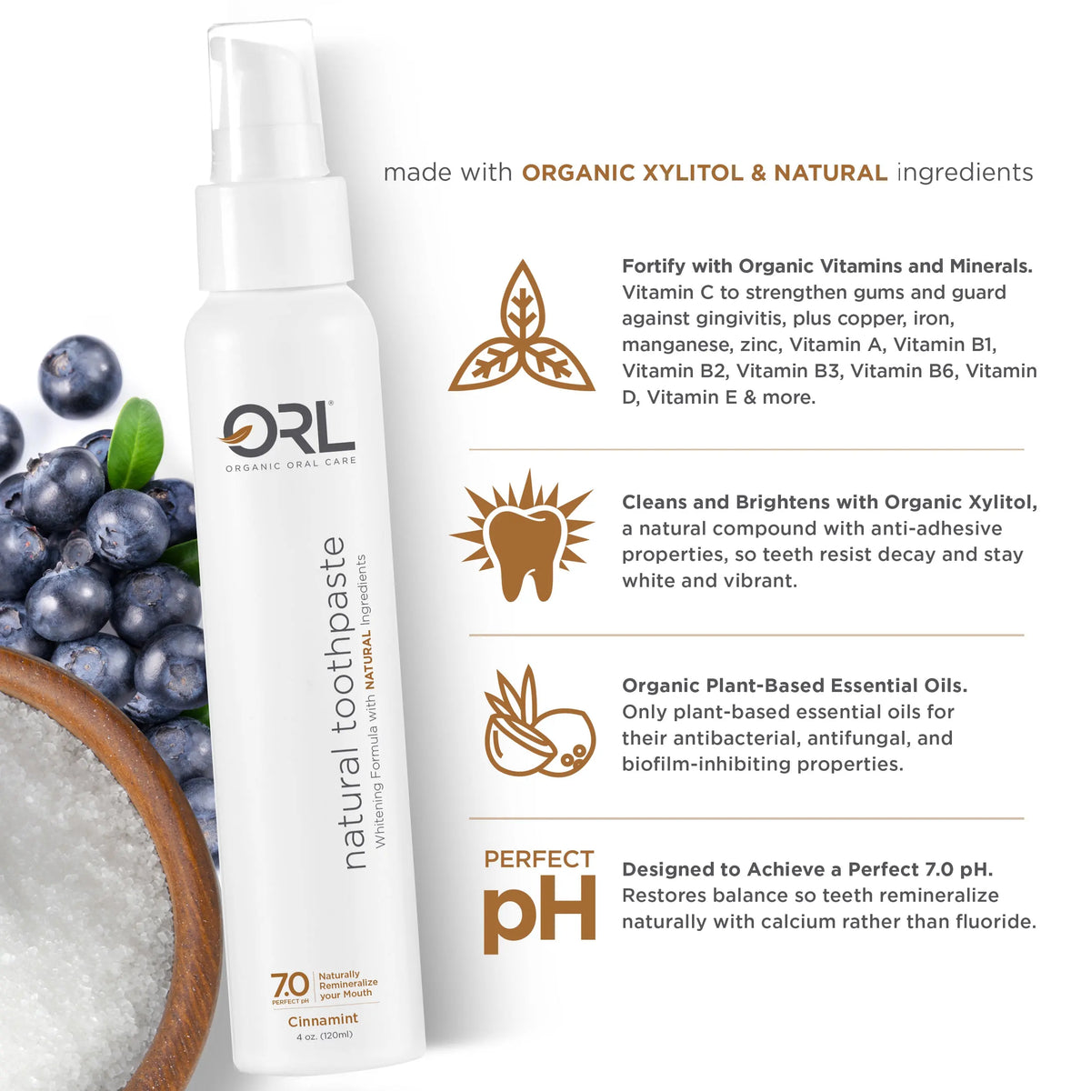 Cinnamint Fluoride Free Toothpaste & Mouthwash Bundle