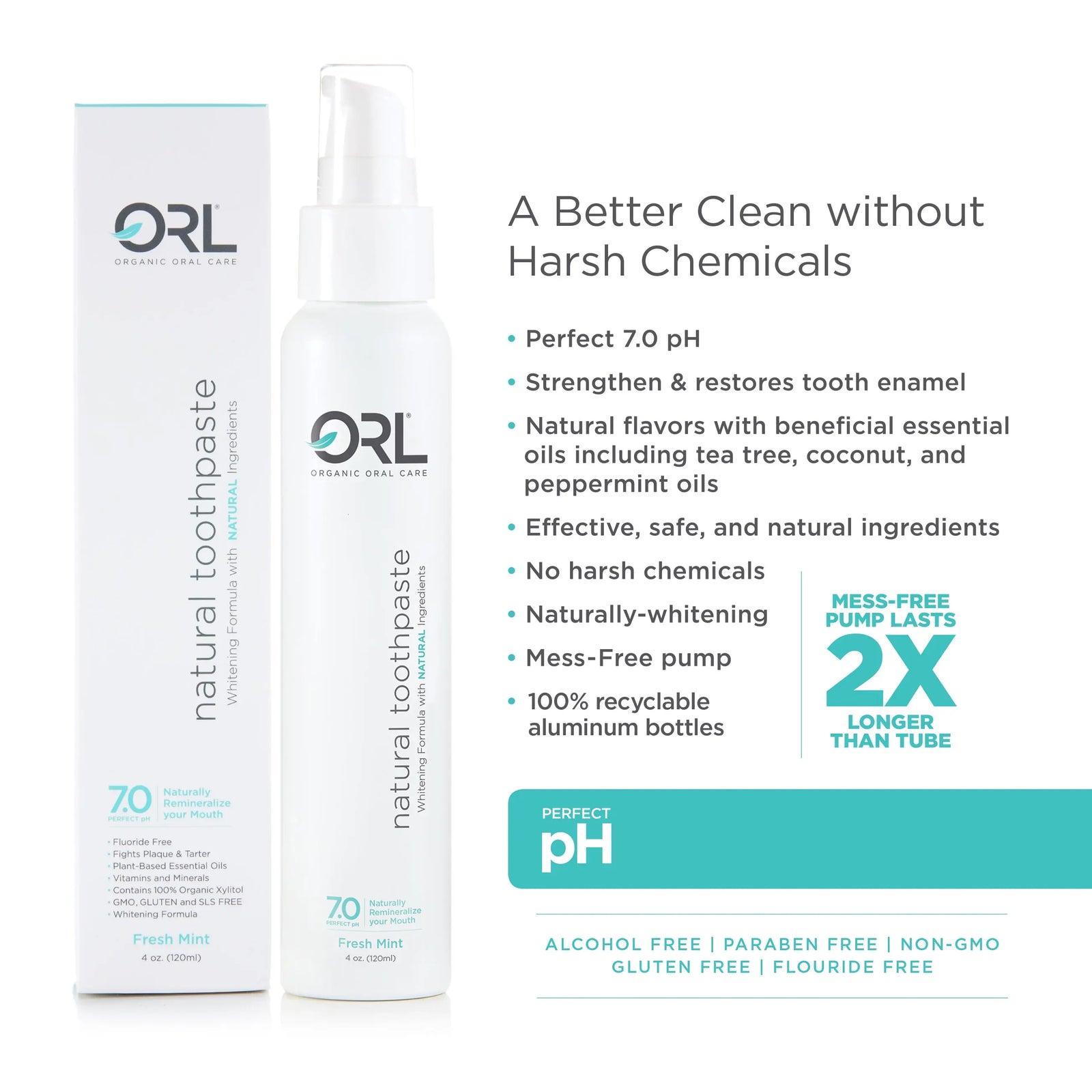 Toothpaste made with Organic Xylitol & Natural Ingredients - ORL Labs