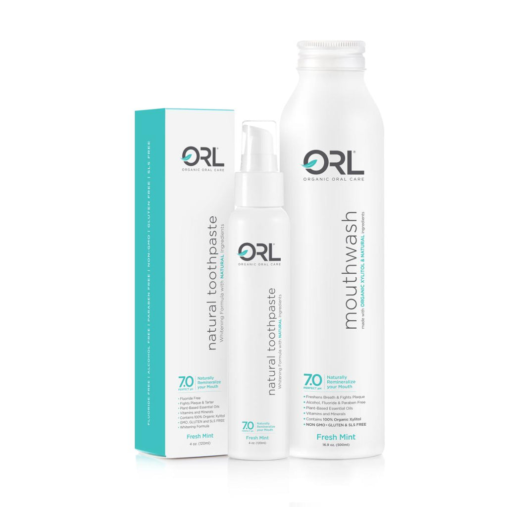 Fresh Mint Bundle - Toothpaste & Mouthwash